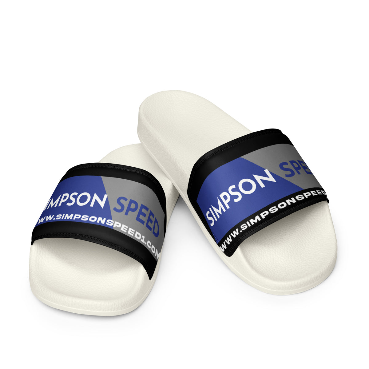 True Blue Women's slides – Simpson Speed